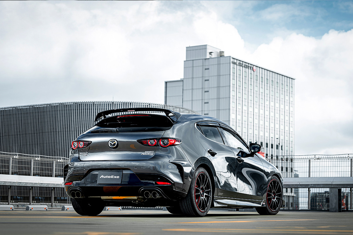 Autoexe Mazda3 BP (2019+) Hatchback BP-06S/BP-1 Roof Spoiler | motiveJAPAN