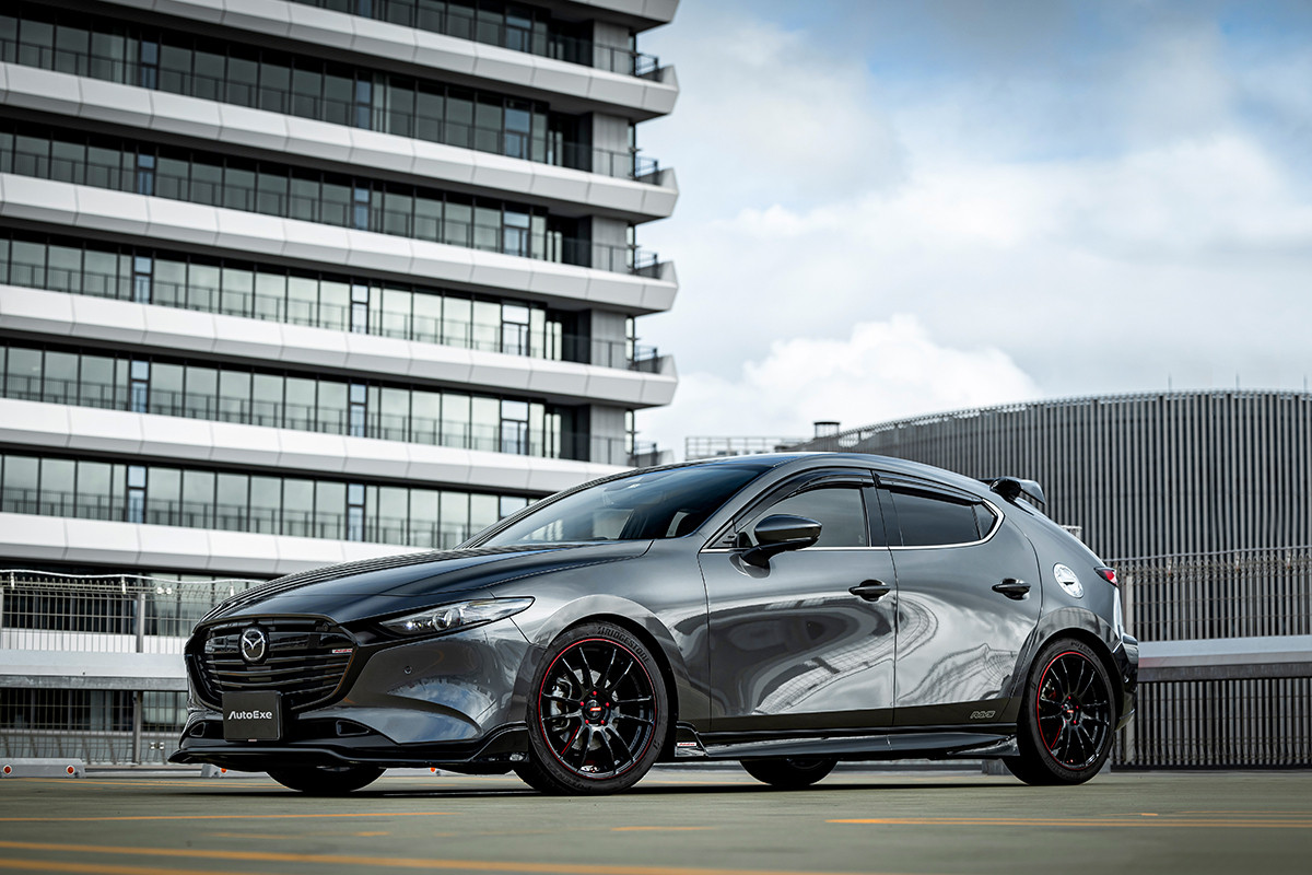 Autoexe Mazda3 BP (2019+) Hatchback BP-06S/BP-1 Roof Spoiler | motiveJAPAN