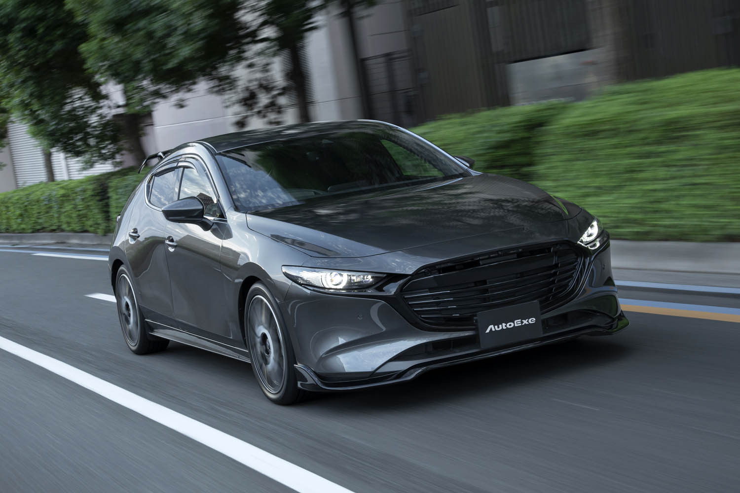 Autoexe Mazda3 BP (2019+) Hatchback BP-06S/BP-1 Roof Spoiler | motiveJAPAN